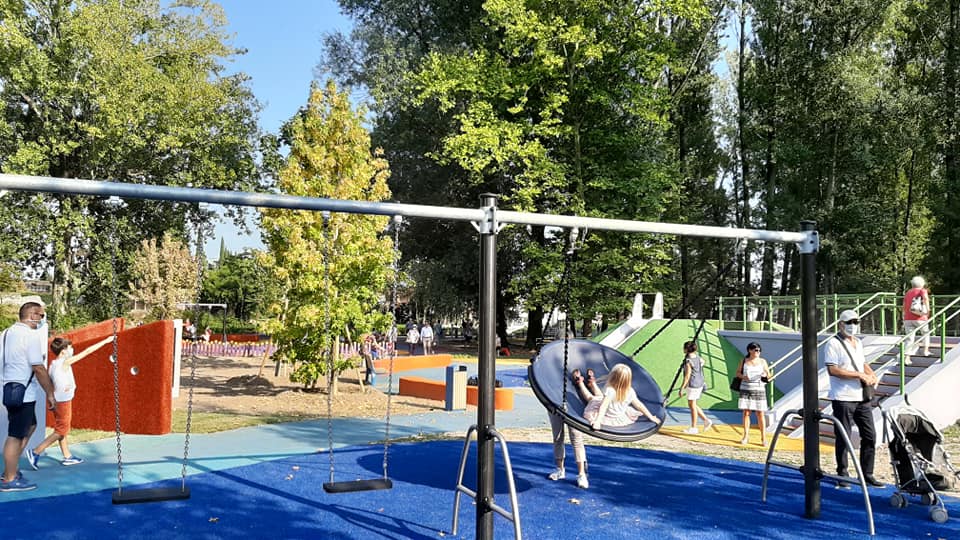 Riaperto il parco inclusivo San Valentino — Comune di Pordenone - Sito ...